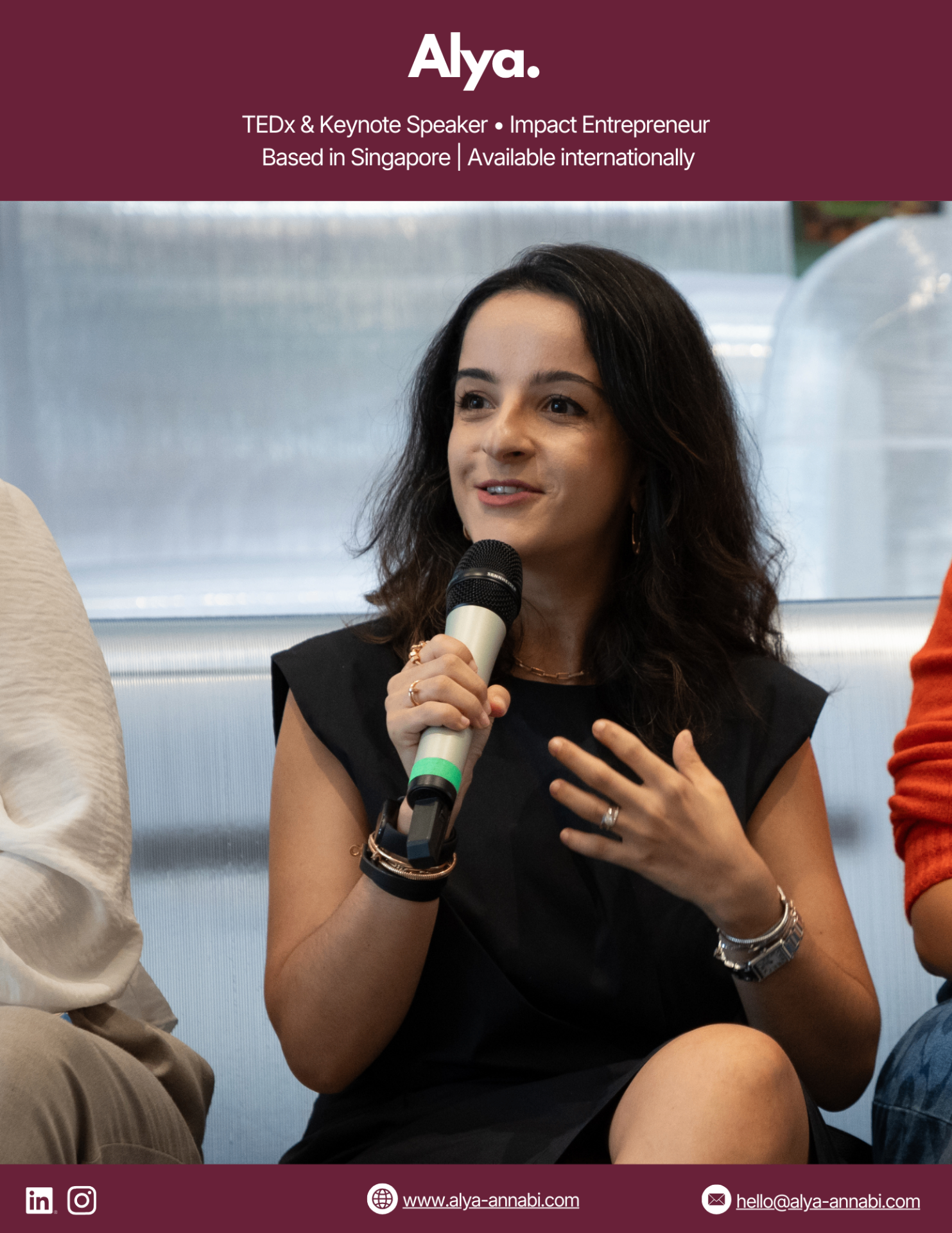 Alya Annabi | Keynote Speaker & Activator